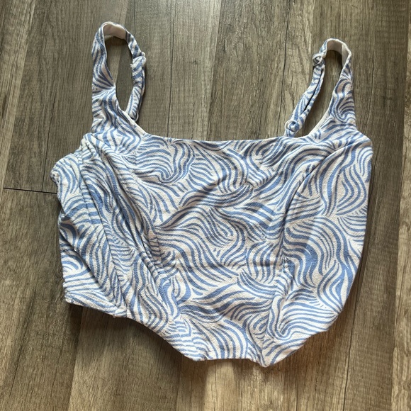 PacSun | Tops | Pacsun Zebra Corset | Poshmark